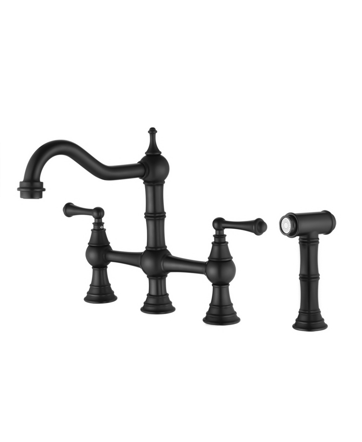 Click here for Thirtypeachy Bridge Kitchen Faucet with Dual Handl... prices