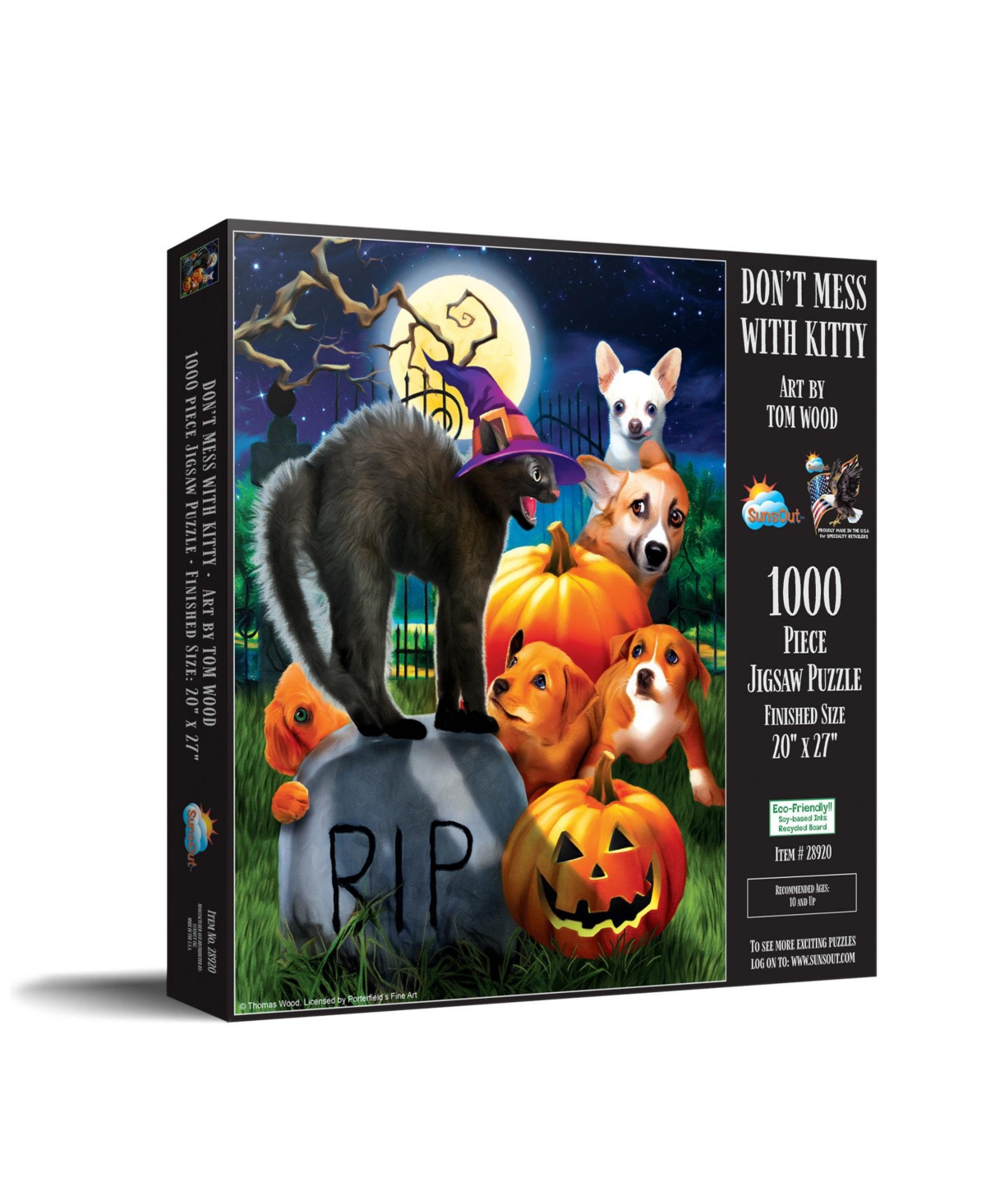 Click here for SunsOut Dont Mess with Kitty 1000 Piece Jigsaw Puz... prices