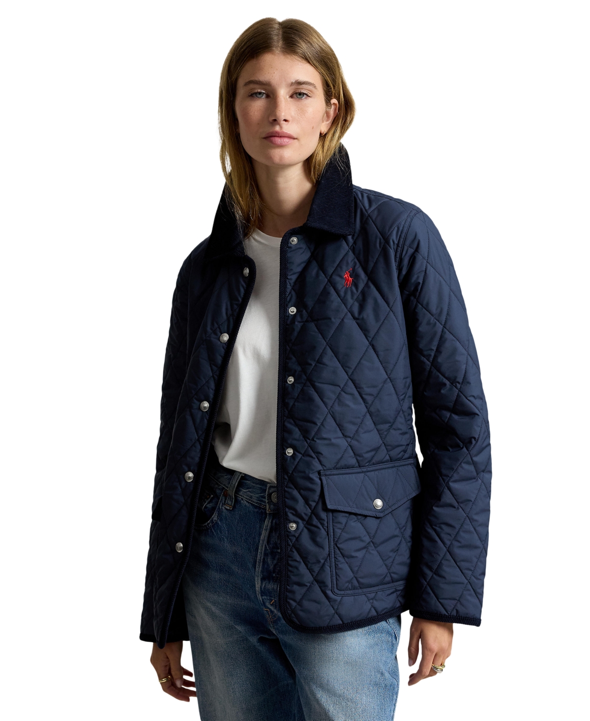 Click here for Polo Ralph Lauren Womens Quilted Barn Water-Repell... prices
