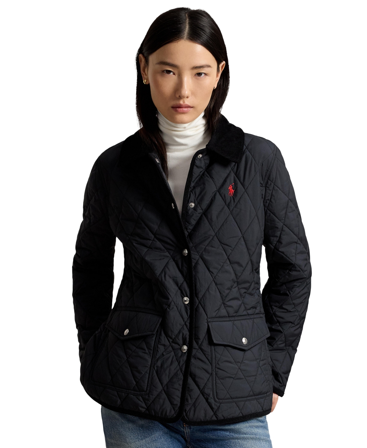 Click here for Polo Ralph Lauren Womens Quilted Barn Water-Repell... prices