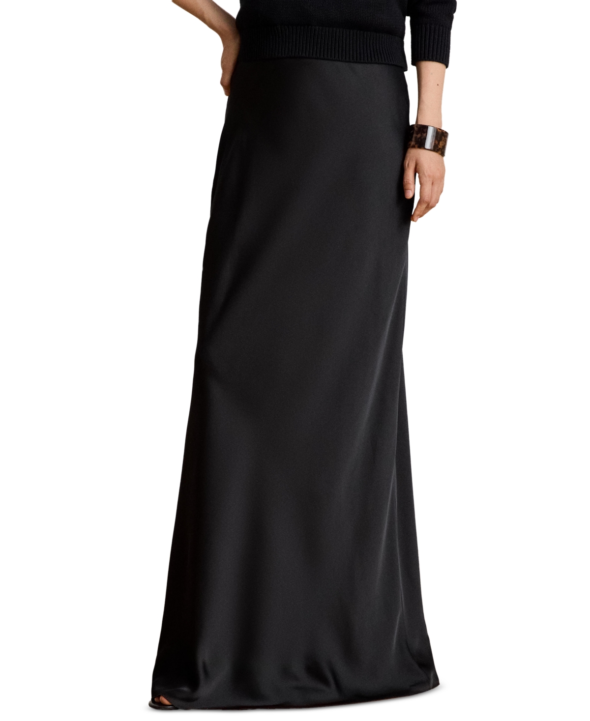 Click here for Lauren Ralph Lauren Womens Satin Charmeuse Maxi Sk... prices