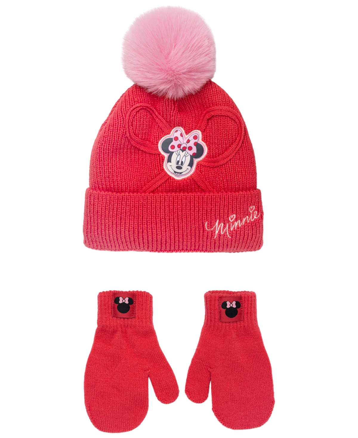 Click here for Minnie Mouse Toddler Girls Beanie Hat and Mitten... prices