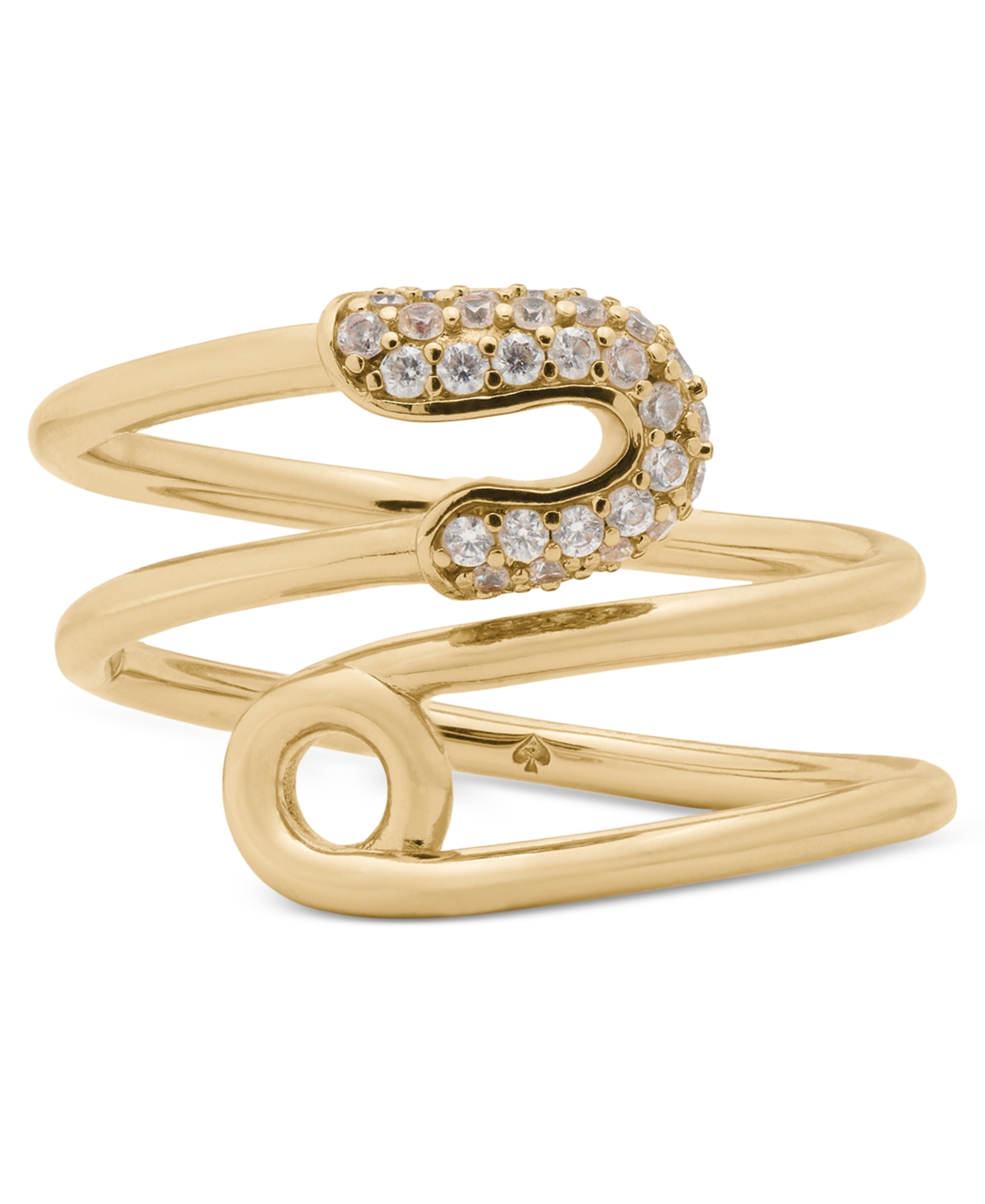 Click here for kate spade new york Cubic Zirconia Safety Pin Ring... prices