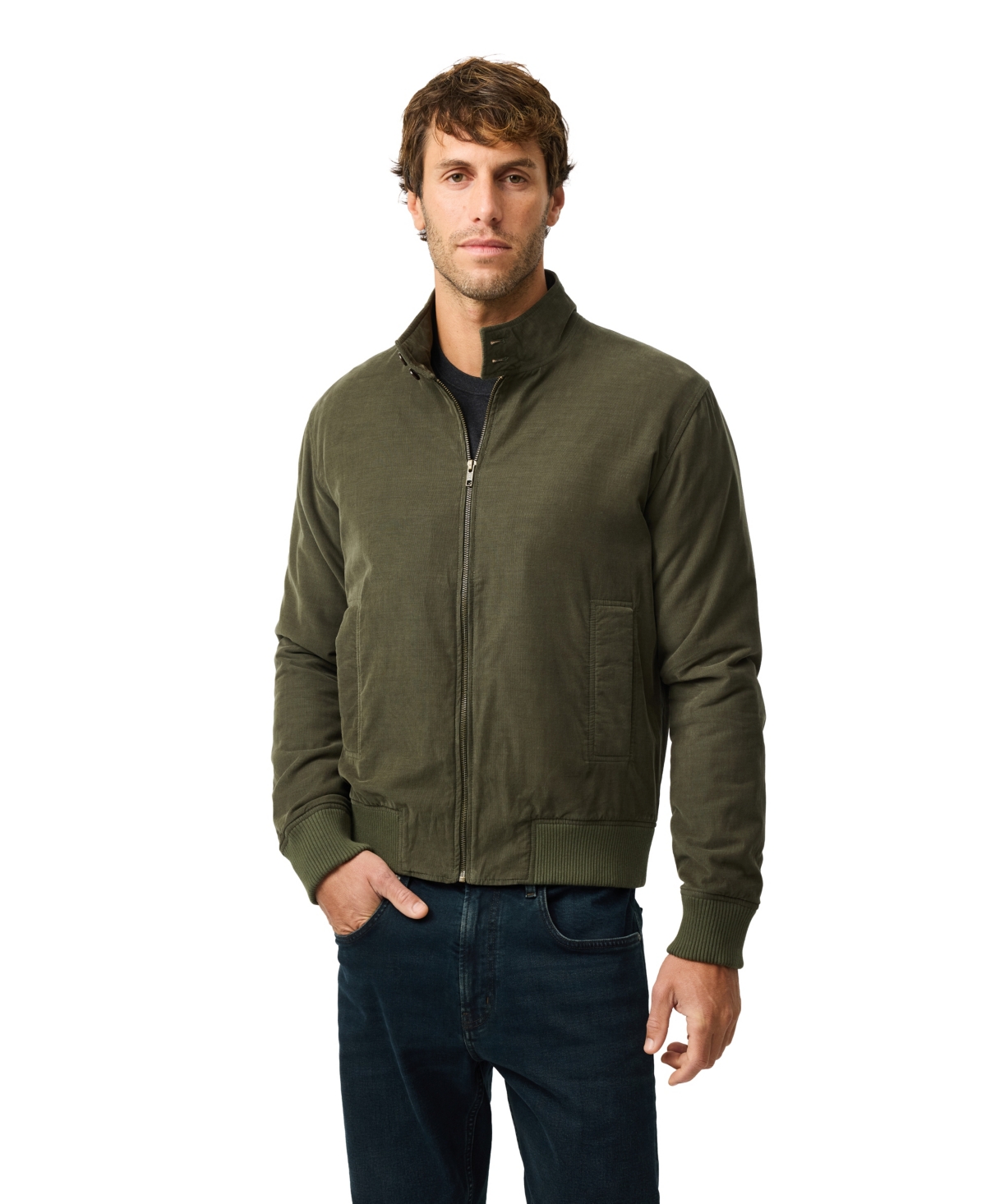 Click here for Rodd & Gunn Mens Timber Bay Cotton Jacket - Moss prices