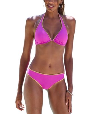 Click here for Metallic Trim Bikini Top Bottom Collection prices