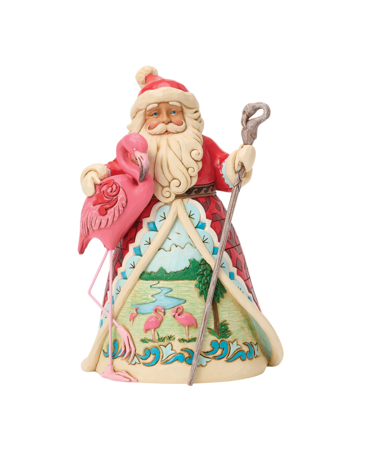 Click here for Jim Shore Heartwood Creek Coastal Santa with Flami... prices