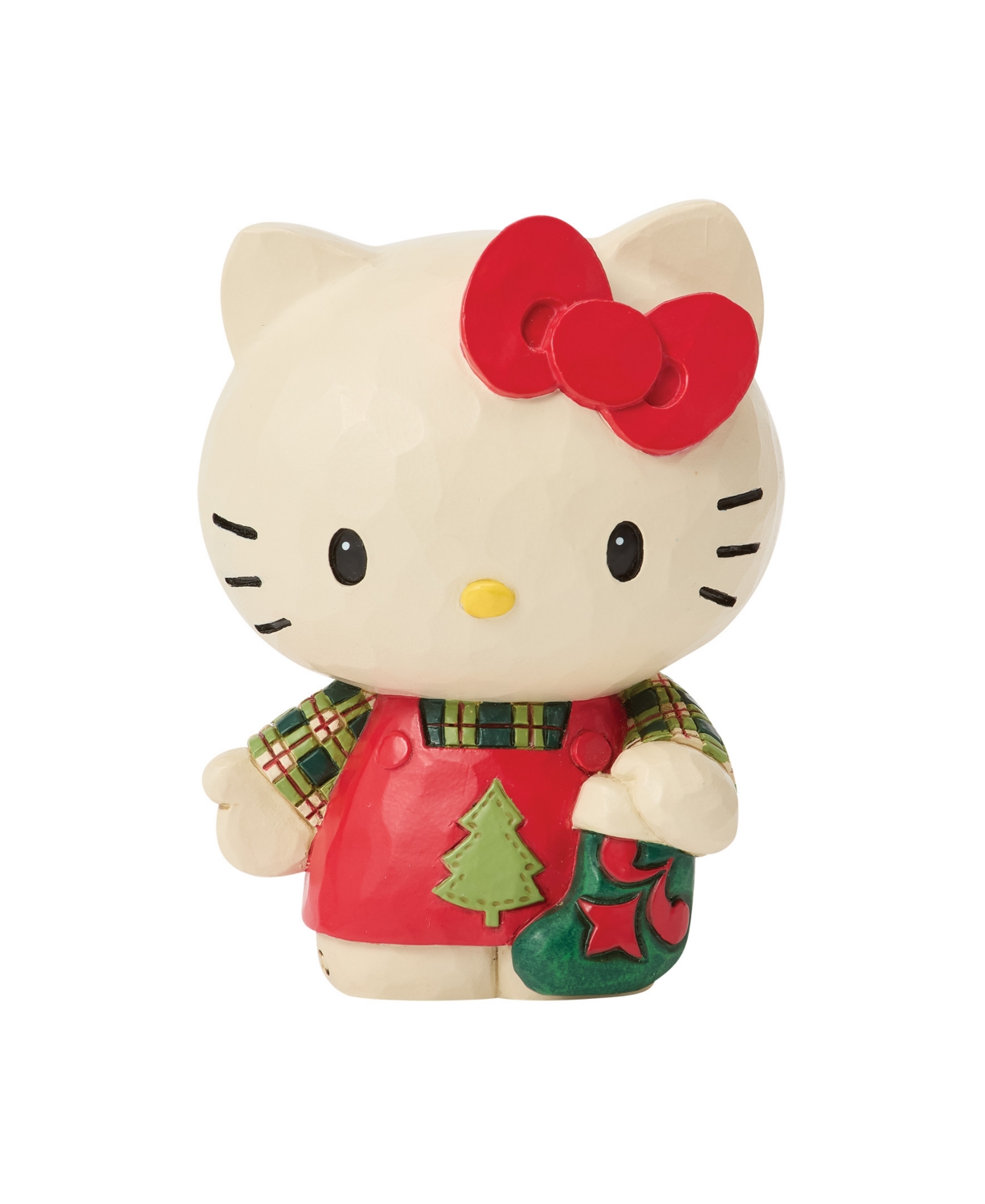 Click here for Jim Shore Hello Kitty Christmas Mini Figurine - Mu... prices
