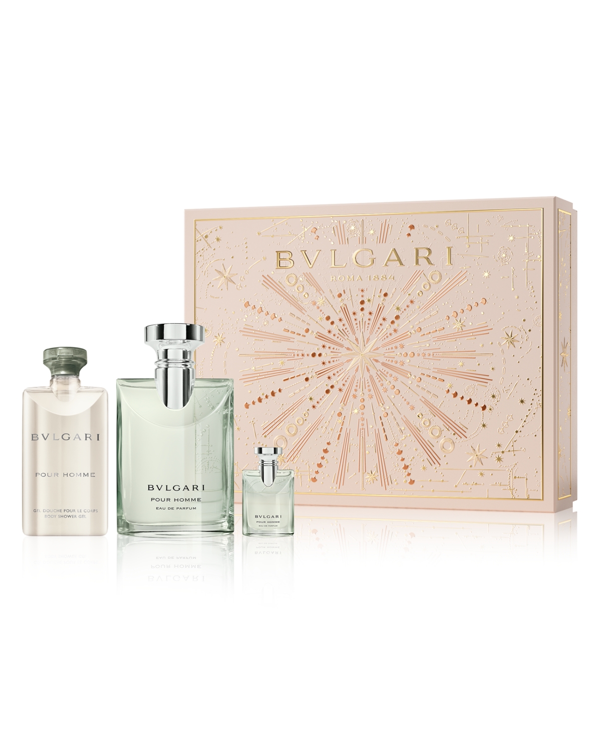 Click here for Bvlgari 3-Piece Pour Homme Eau de Parfum Gift Set prices