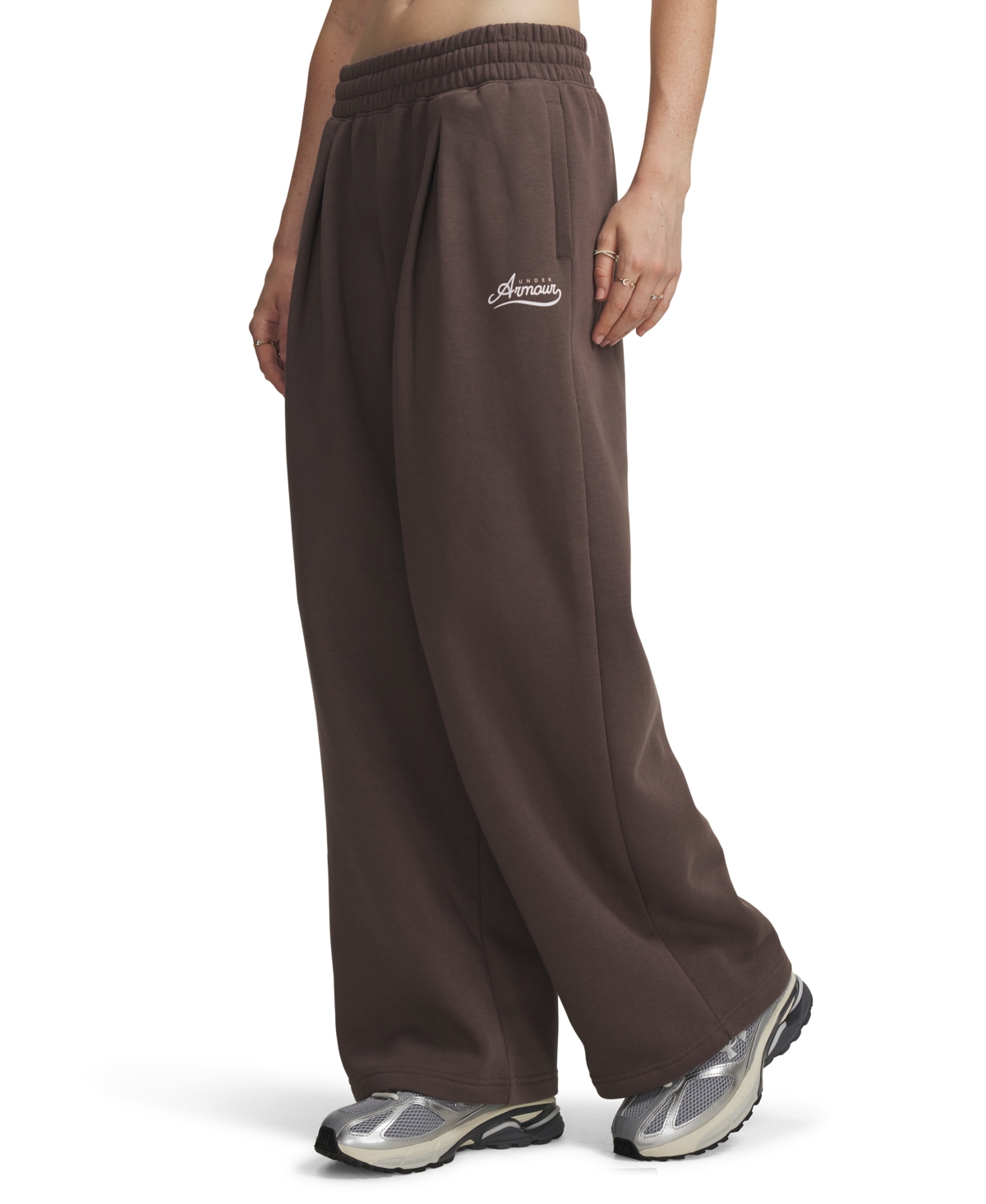 Click here for Under Armour Womens Rival Pleated Varsity Wide-Leg... prices