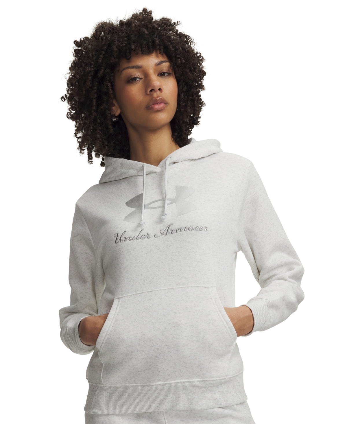 Click here for Under Armour Womens Rival Hooded Shimmer Sweatshir... prices