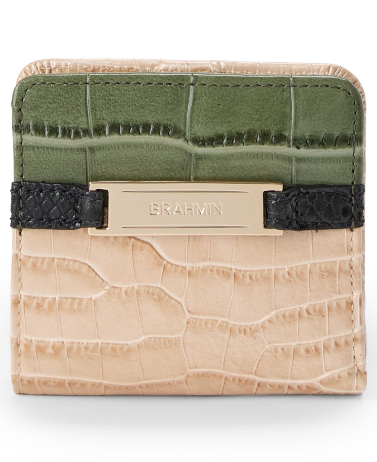 Click here for Brahmin Jane Hawthorn Mini Leather Wallet - Multi prices