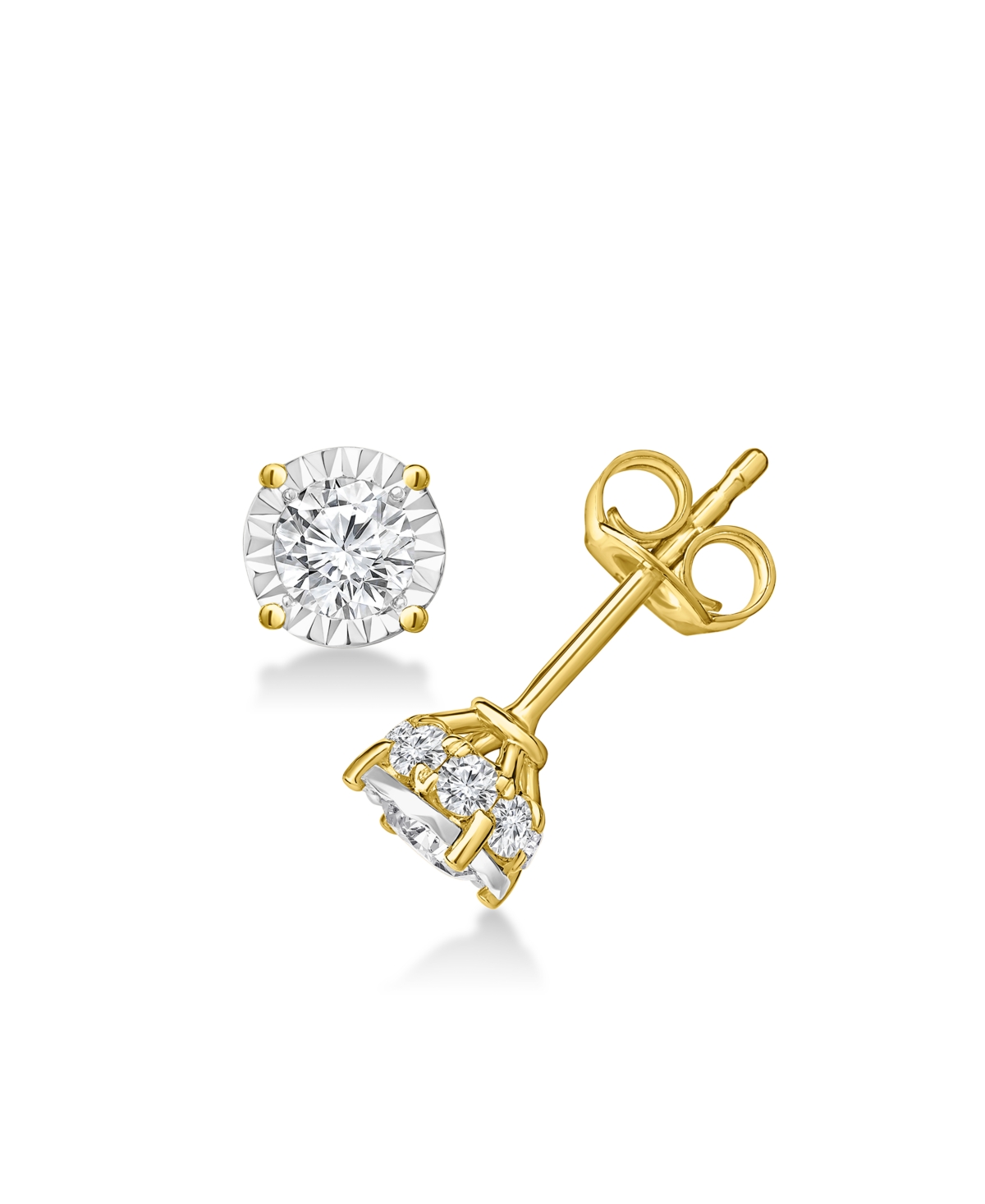 Click here for TruMiracle Diamond Stud Earrings (1 ct. t.w.) in 1... prices