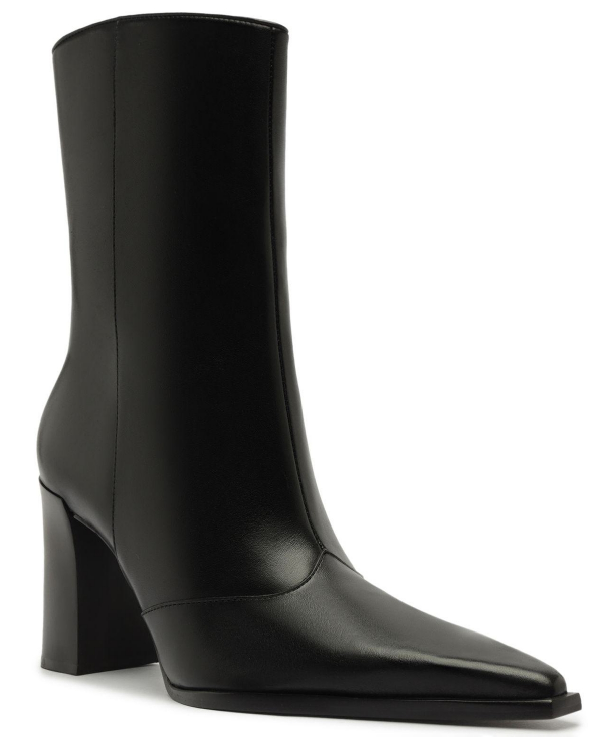 Click here for Schutz Womens Raffaela Pointed Toe Booties - Black... prices