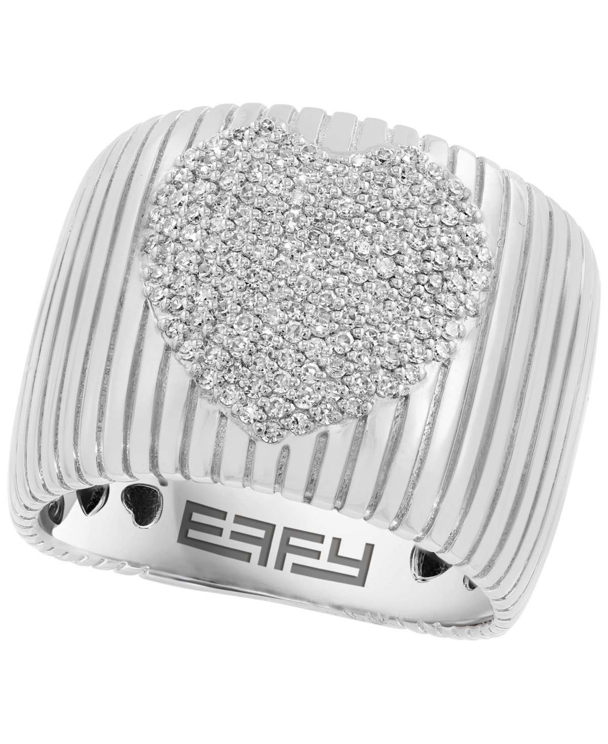 Click here for Effy Collection Diamond Ring (3/8 ct. t.w.) in Ste... prices