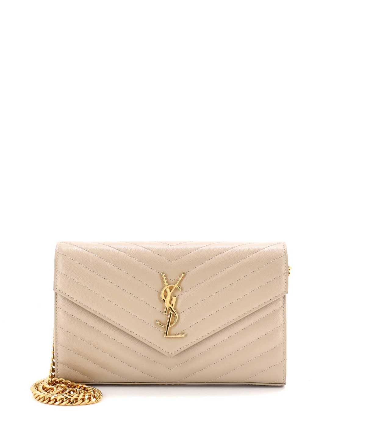 Click here for Pre-Owned Saint Laurent Medium Classic Monogram Wa... prices