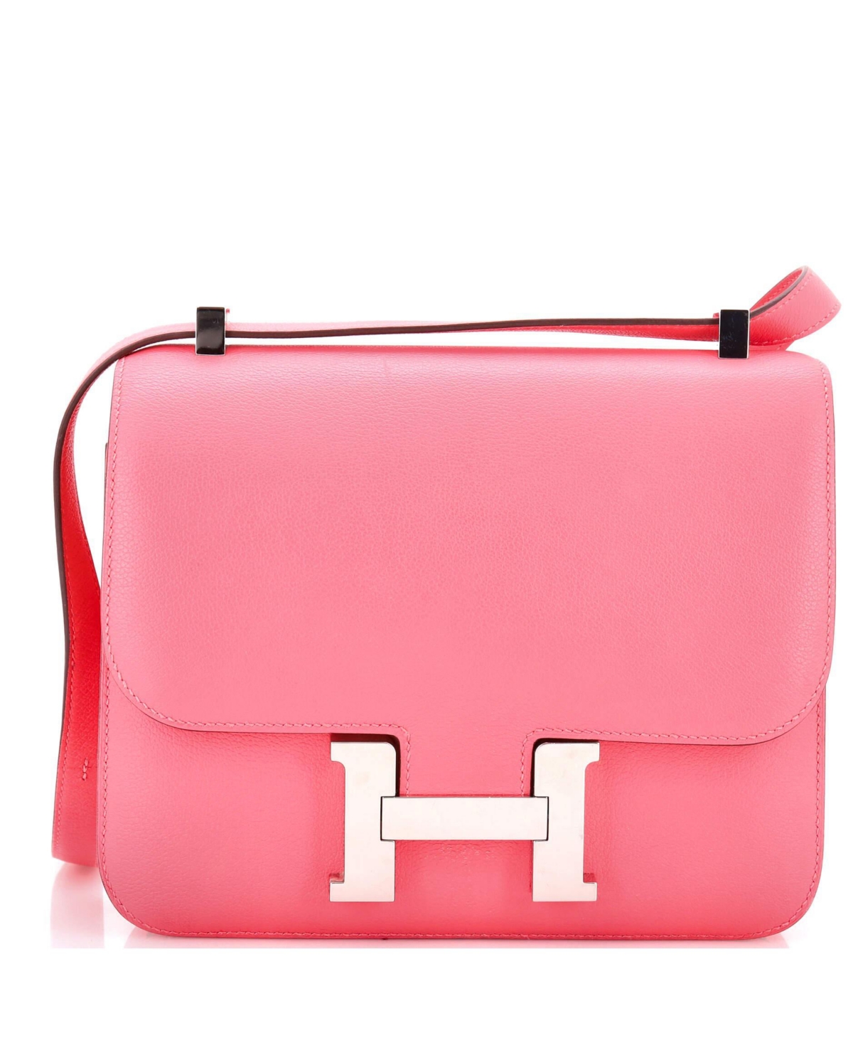 Click here for Pre-Owned Hermes 24 Constance Bag Evercolor - Pink prices