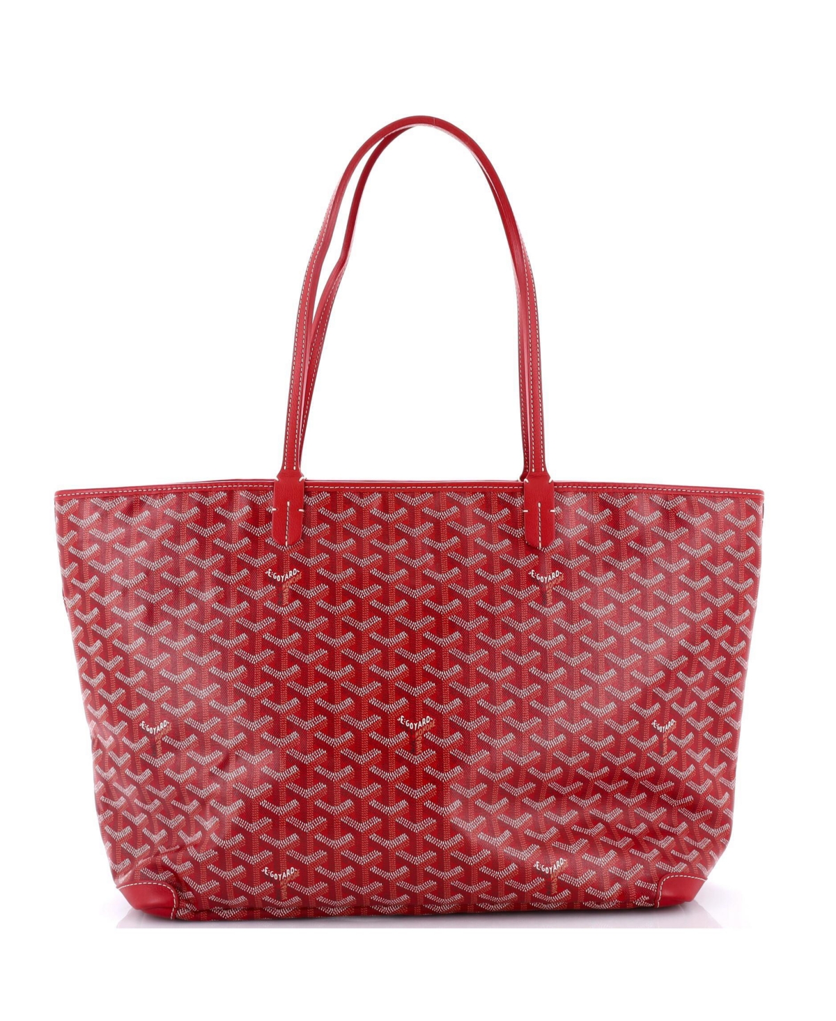 Click here for Pre-Owned Goyard Mm Artois Tote Coated Canvas - Re... prices