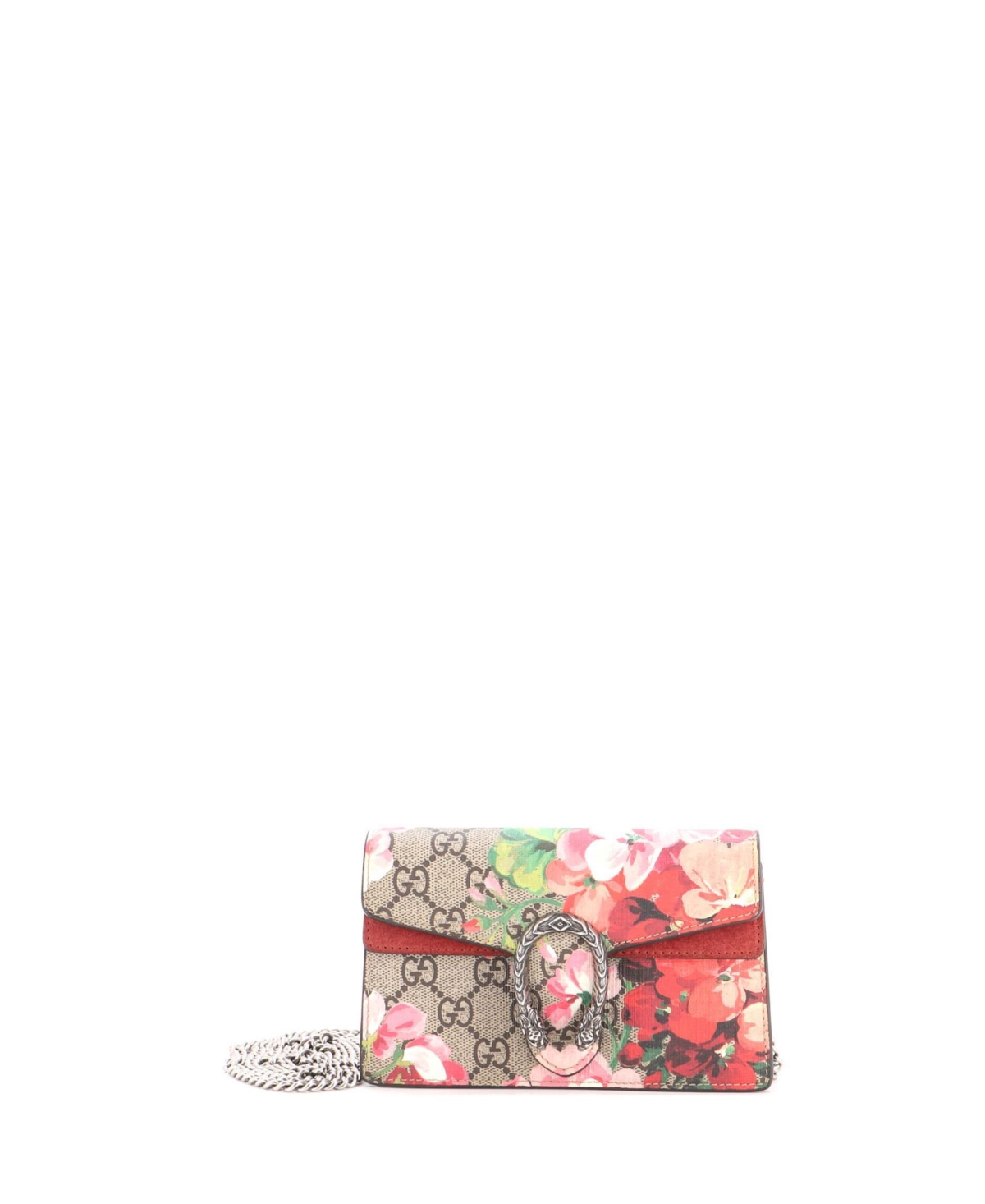 Click here for Pre-Owned Gucci Super Mini Dionysus Bag Blooms Pri... prices