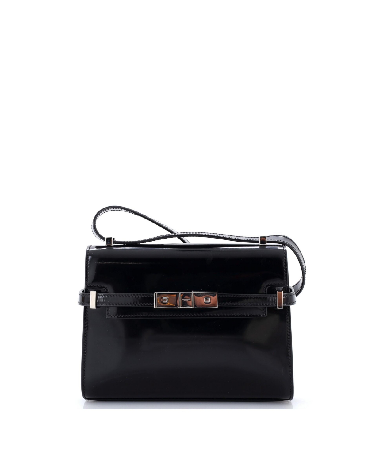 Click here for Pre-Owned Saint Laurent Mini Manhattan Shoulder Ba... prices