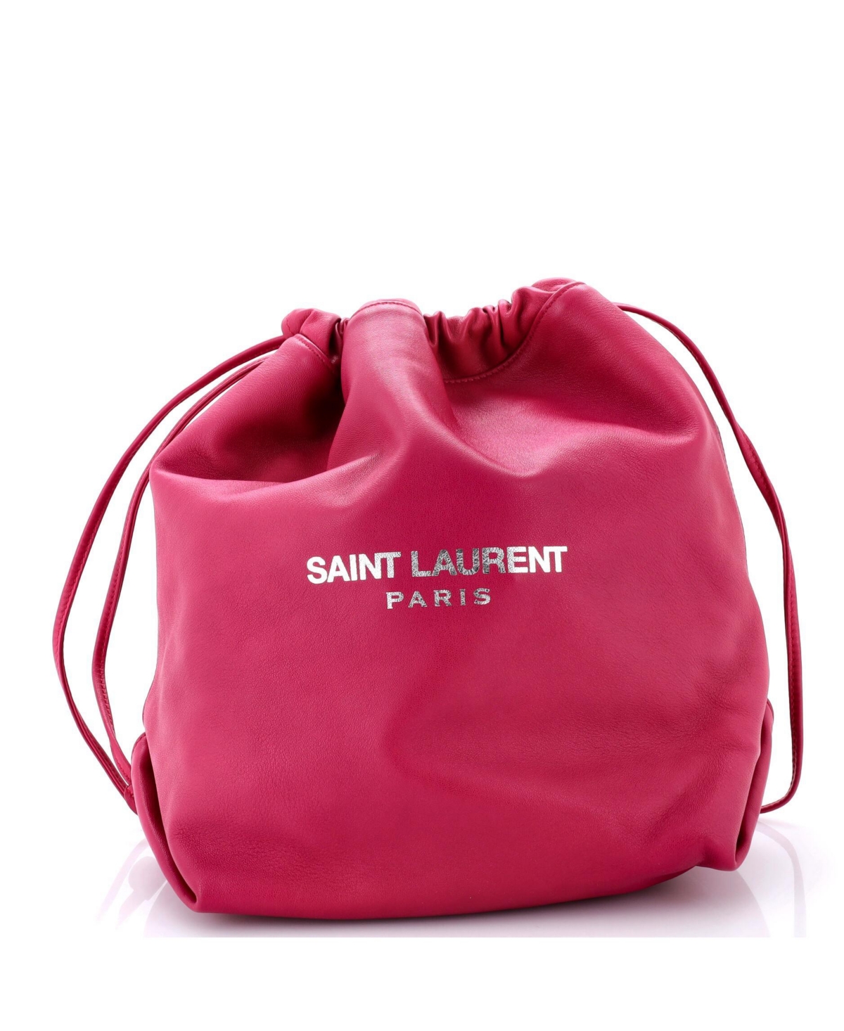 Click here for Pre-Owned Saint Laurent Large Teddy Bucket Bag Lea... prices
