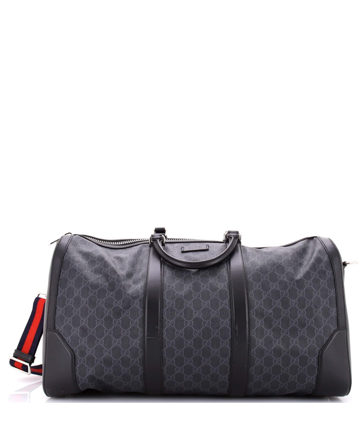 Click here for Pre-Owned Gucci Large Convertible Duffle Bag Gg Co... prices