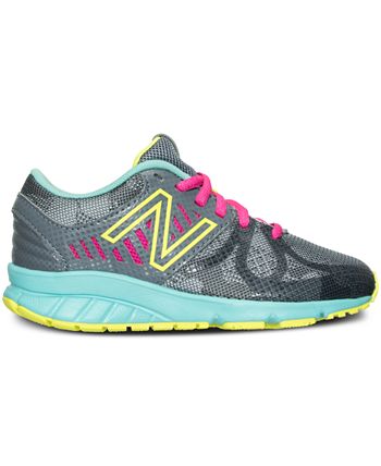 New Balance Little Girls' 200 v1 Running Sneakers from Finish Line - Macy's