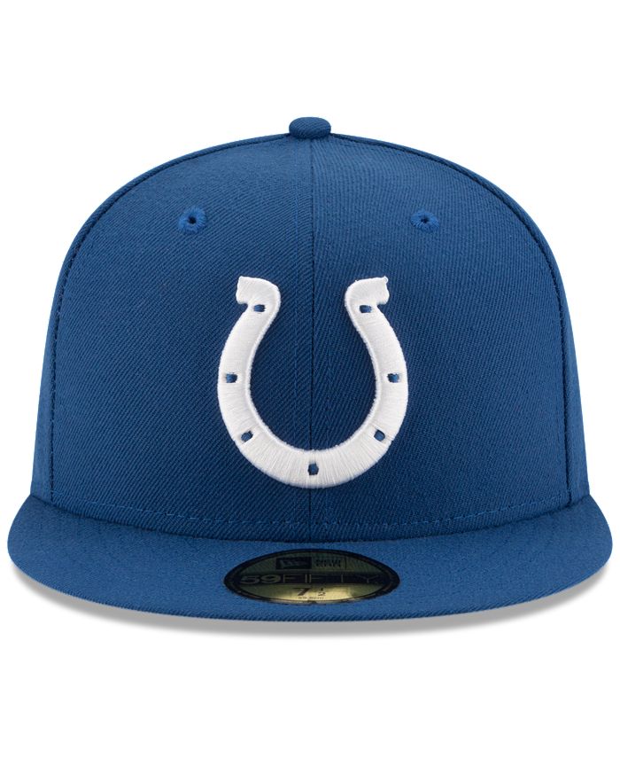 New Era Indianapolis Colts Team Basic 59FIFTY Fitted Cap - Macy's