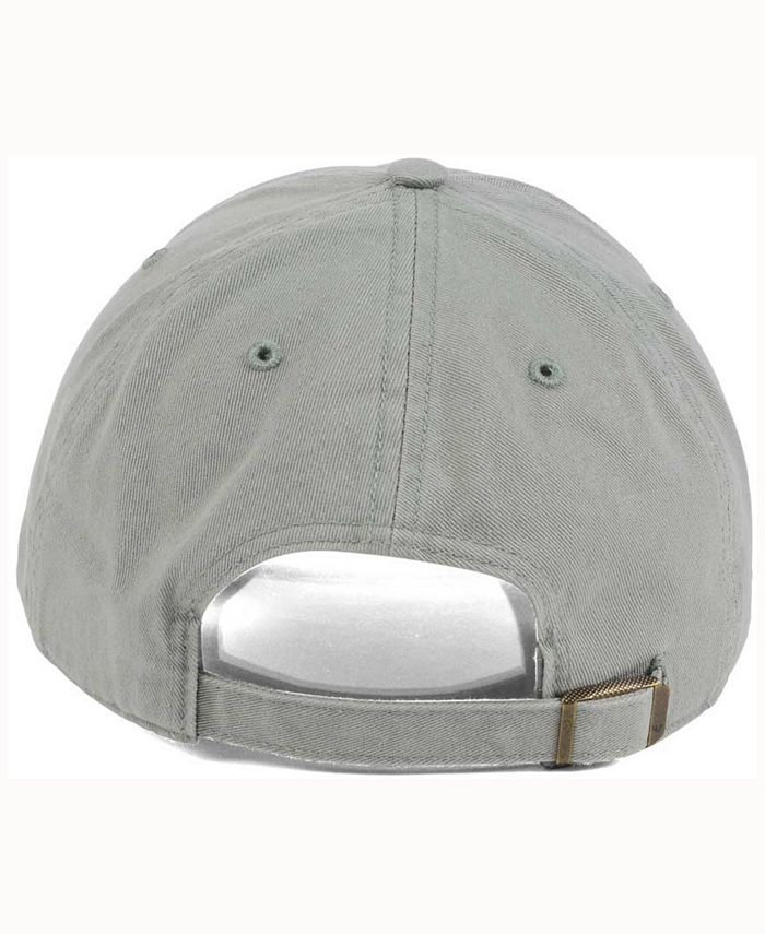 '47 Brand Kansas City Royals Gray White CLEAN UP Cap - Macy's