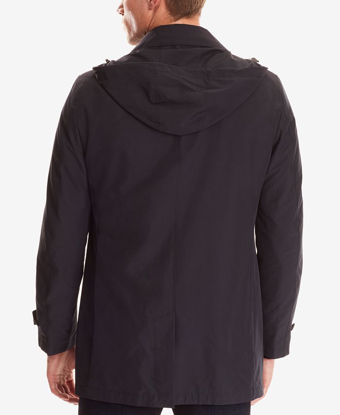 Hugo Boss Men's Hooded Rain Coat - Macy's