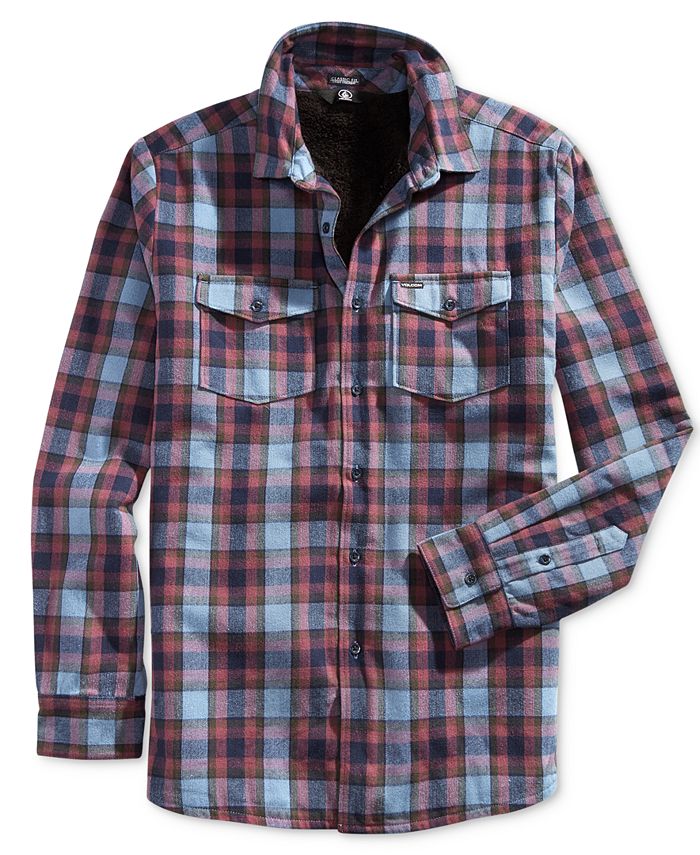 Volcom Men's Ferdinand Flannel Shirt - Macy's