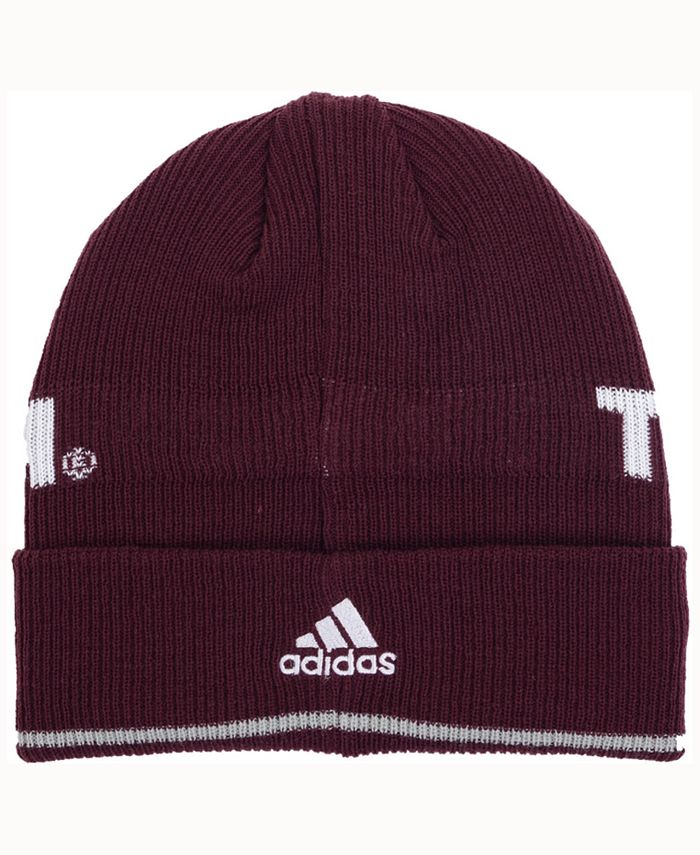 adidas Texas A&M Aggies Coach Cuffed Knit Hat - Macy's
