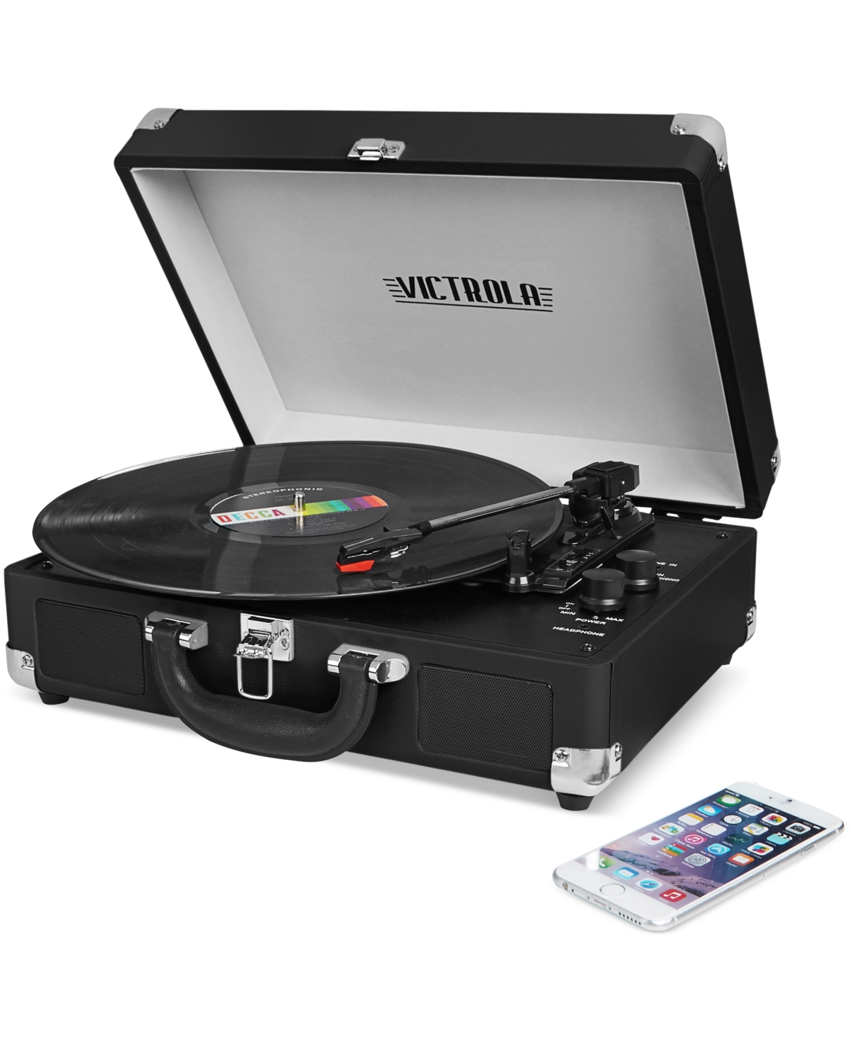 Click here for Victrola Solid Suitcase Bluetooth Record Player -... prices