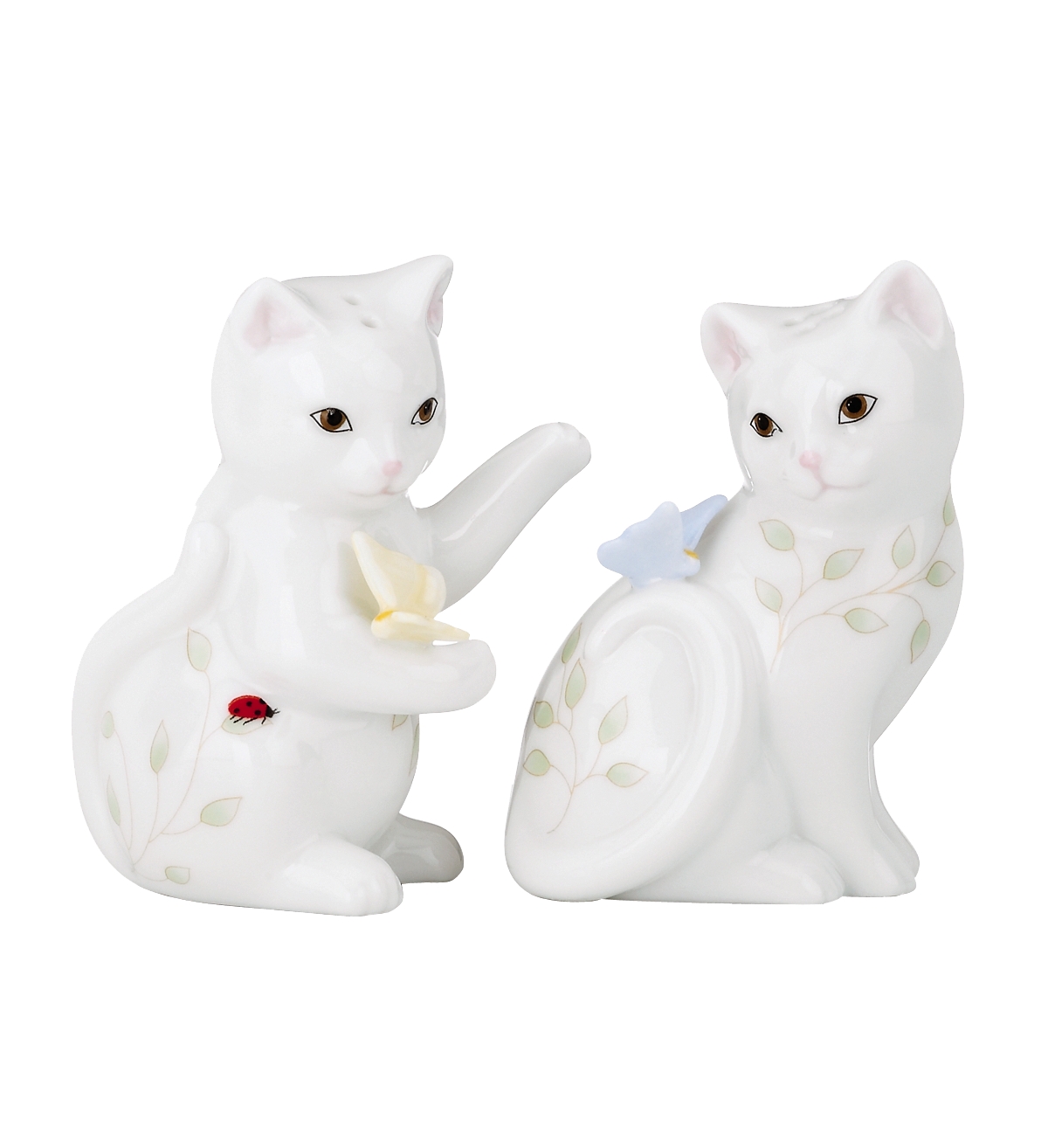 Click here for Lenox Butterfly Meadow Kitten Salt & Pepper Shaker... prices