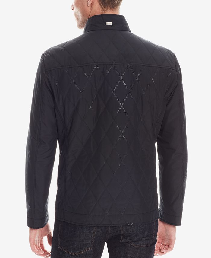 Hugo Boss BOSS Men's Quilted Perforated Jacket - Macy's
