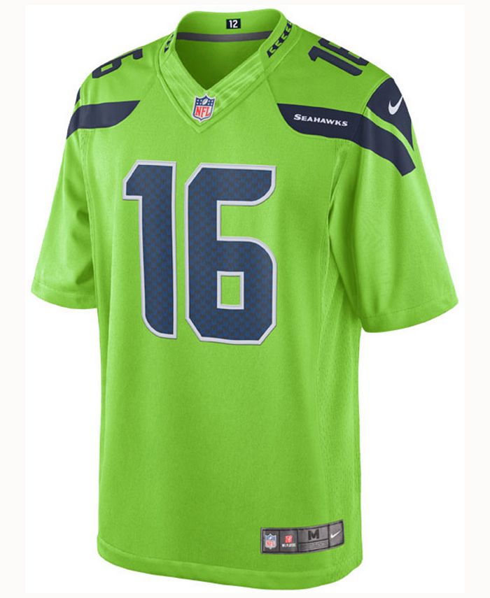 Nike Men's Tyler Lockett Seattle Seahawks Limited Color Rush Jersey ...