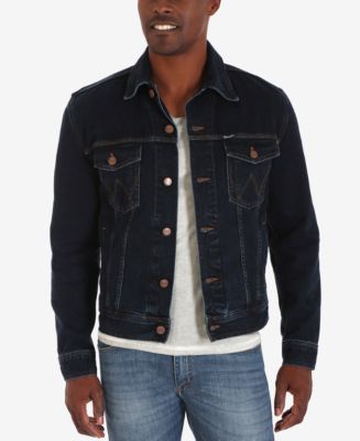 Wrangler Men's Western Jean Jacket - Macy's