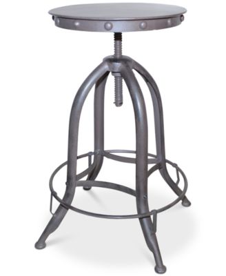 Harryman 15" Adjustable Stool, Quick Ship - Macy's