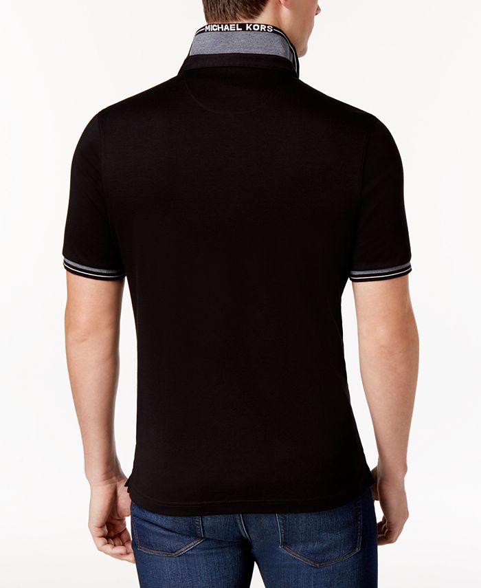 Michael Kors Mens Liquid Cotton Greenwich Polo Shirt And Reviews Polos