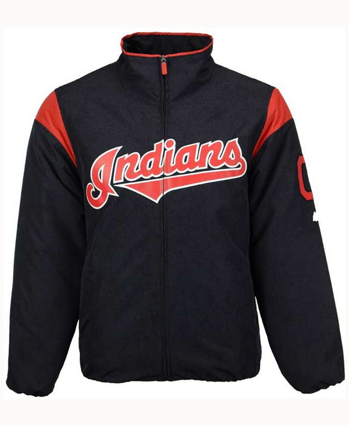 Majestic Cleveland Indians Men's On-Field Thermal Jacket - Macy's