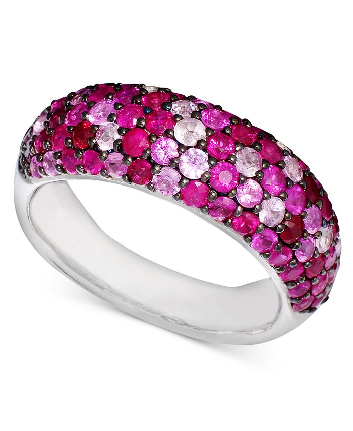 EFFY Collection Balissima by EFFY® Multicolor Ruby Band Ring (3-9/10 ct ...
