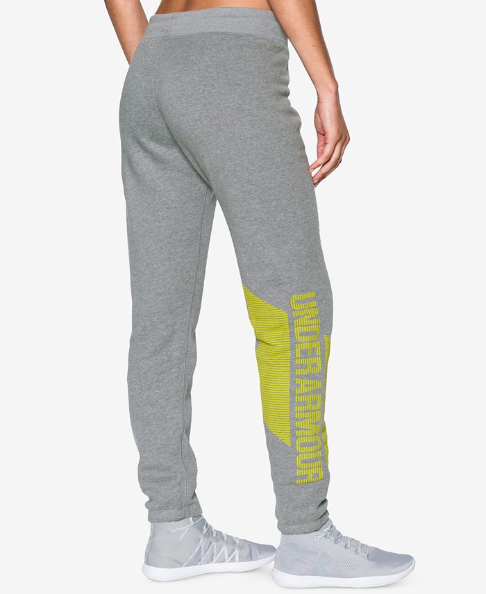 Under Armour Favorite Fleece Sweatpants - Macy's