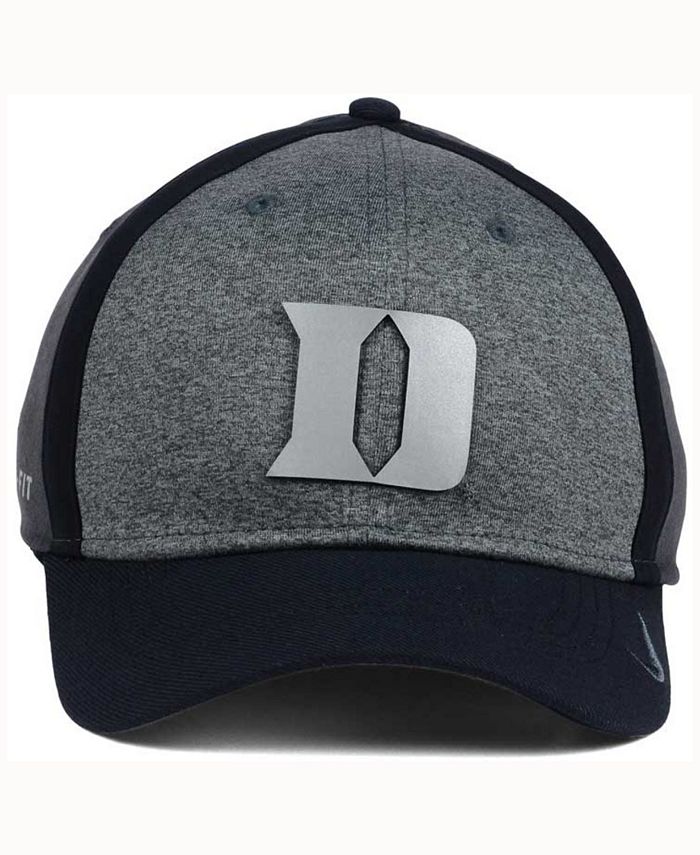 Nike Duke Blue Devils Heather Stretch Fit Cap - Macy's