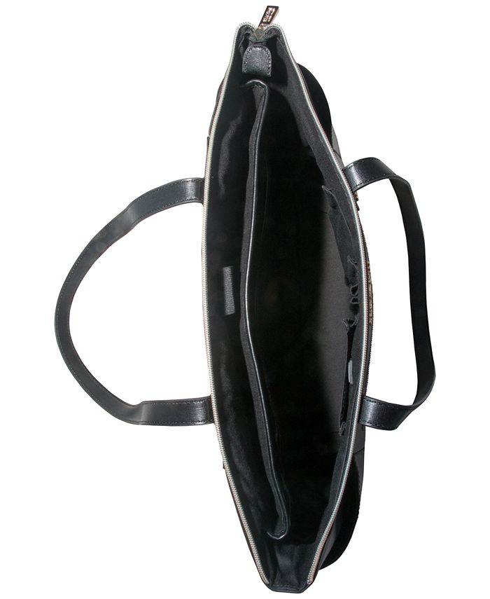 Kenneth Cole Reaction Faux Leather 15" Computer Tote - Macy's