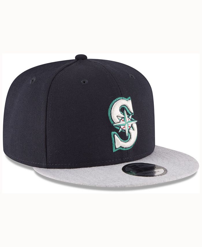 New Era Seattle Mariners Heather Vize 9FIFTY Snapback Cap - Macy's