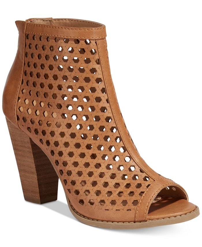 Report Ronan Perforated Booties - Macy's