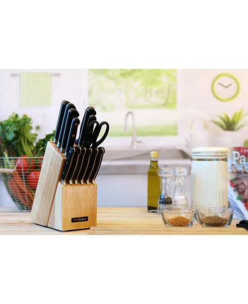Top Chef Premier 15-Pc. Cutlery Set - Cutlery & Knives - Kitchen - Macy's