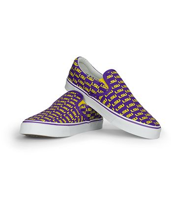 Row One LSU Tigers Prime Sneakers - Macy's