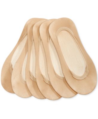 HUE® Women's 6 Pack Classic Sheer Sock Liners - Macy's