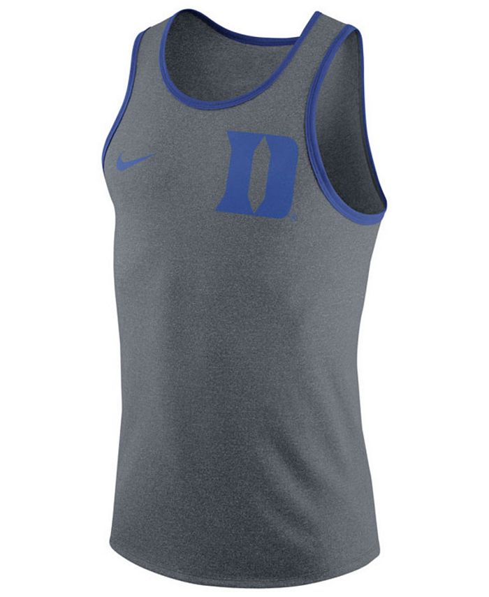 Nike Men's Duke Blue Devils Marled Tank - Macy's