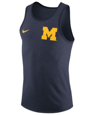 Nike Men's Michigan Wolverines Marled Tank - Macy's